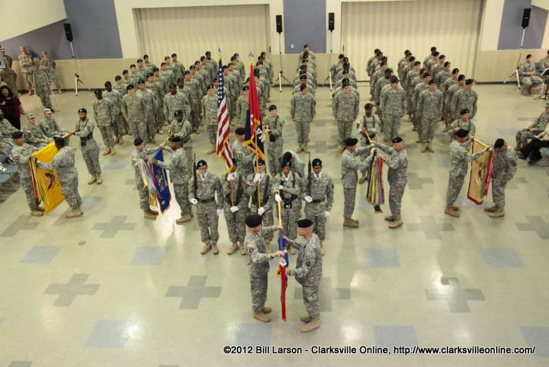 The 159th Combat Aviation Brigade uncased their colors in a ceremony at ...