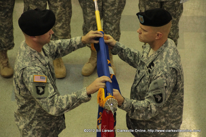 The 159th Combat Aviation Brigade uncased their colors in a ceremony at ...