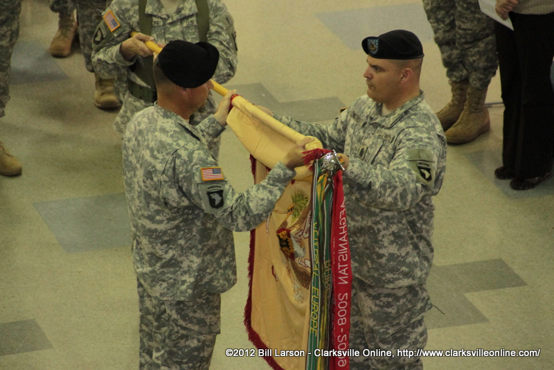 The 159th Combat Aviation Brigade uncased their colors in a ceremony at ...