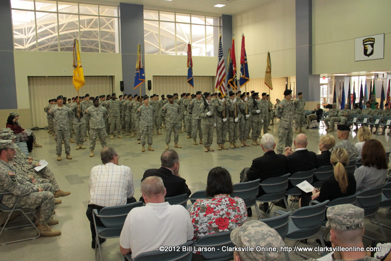 The 159th Combat Aviation Brigade uncased their colors in a ceremony at ...