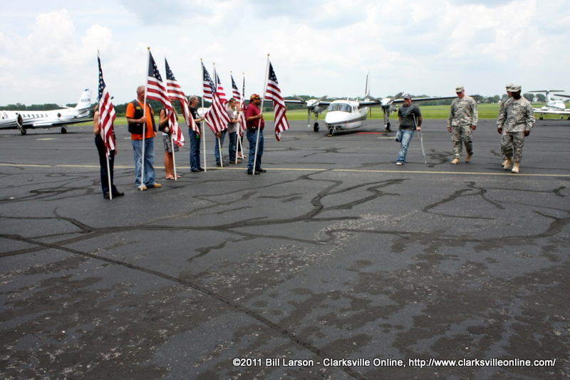 The Veterans Airlift Command provides four wounded warriors with flight ...