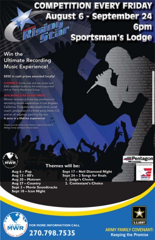 Operation Rising Star Contestants have been Chosen - Clarksville Online ...