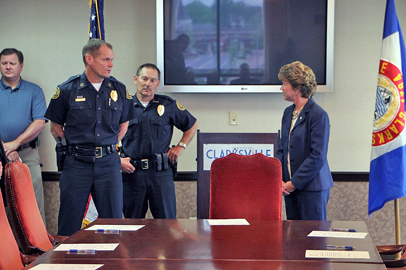 Twelve New Officers are Welcomed to the Clarksville Police Department ...