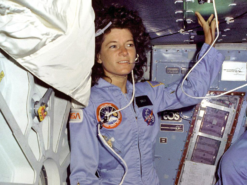 NASA Pioneering Astronaut Sally Ride, First American Woman in Space ...
