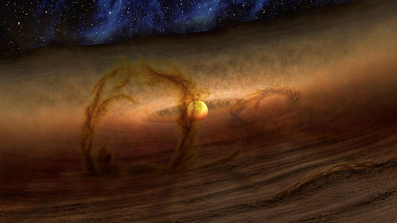 NASA says Astronomers may have solved mystery behind Planet forming ...
