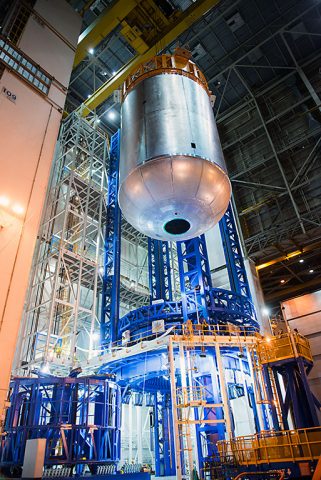 NASA Building Space Launch System’s Core Stage Piece by Piece ...