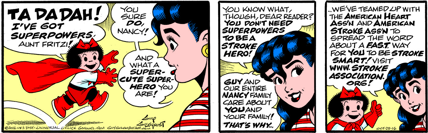 American Heart Association says ‘Nancy’ cartoonist uses personal story ...