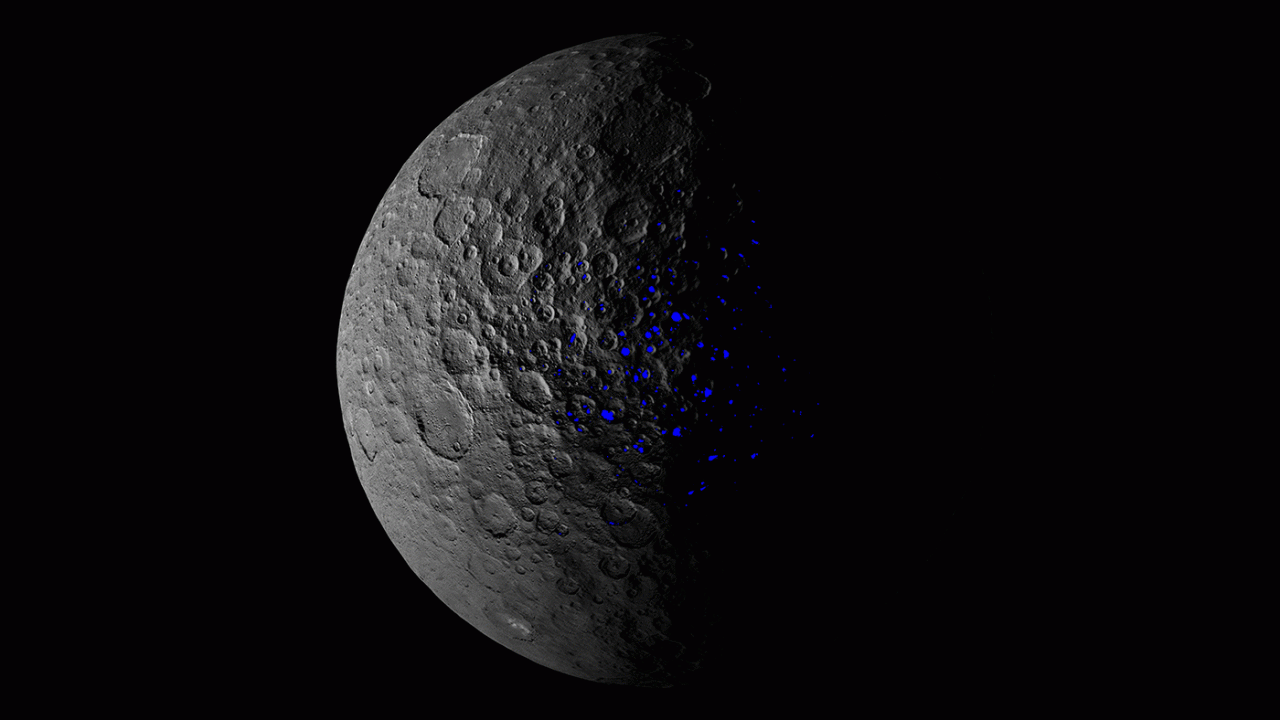 NASA's Dawn mission reveals Ceres' Ice in Shadowed Craters related to ...