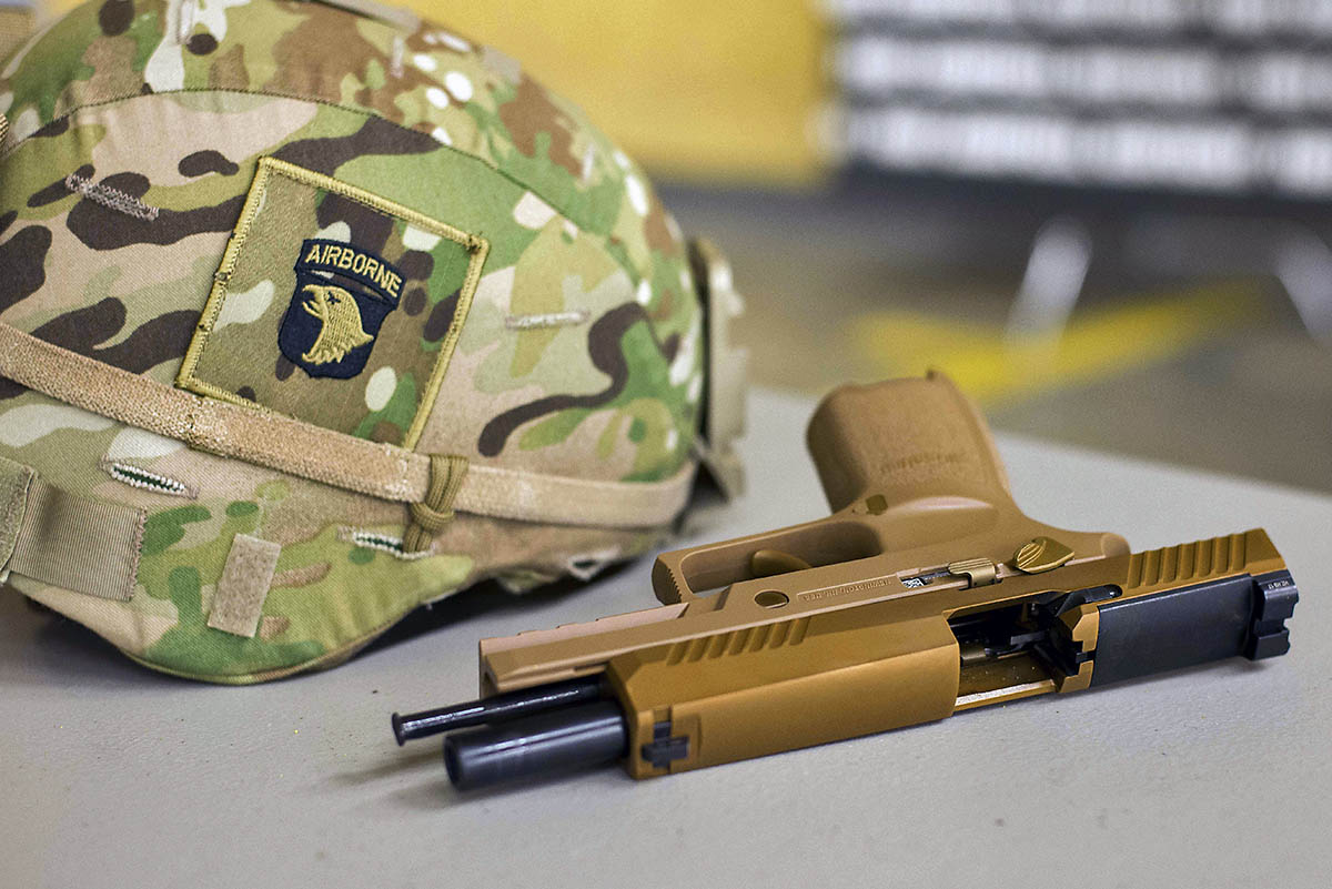 101st Airborne Division fields Army’s new Modular Handgun System ...