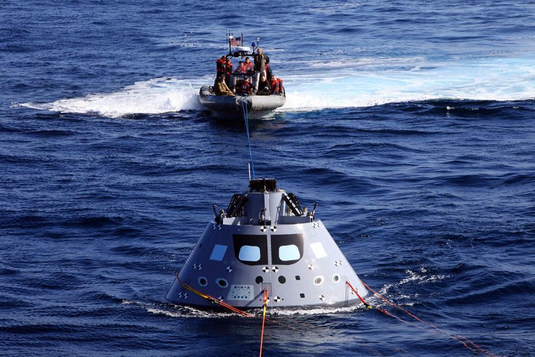NASA practices Orion Spacecraft Recovery in Pacific Ocean - Clarksville ...
