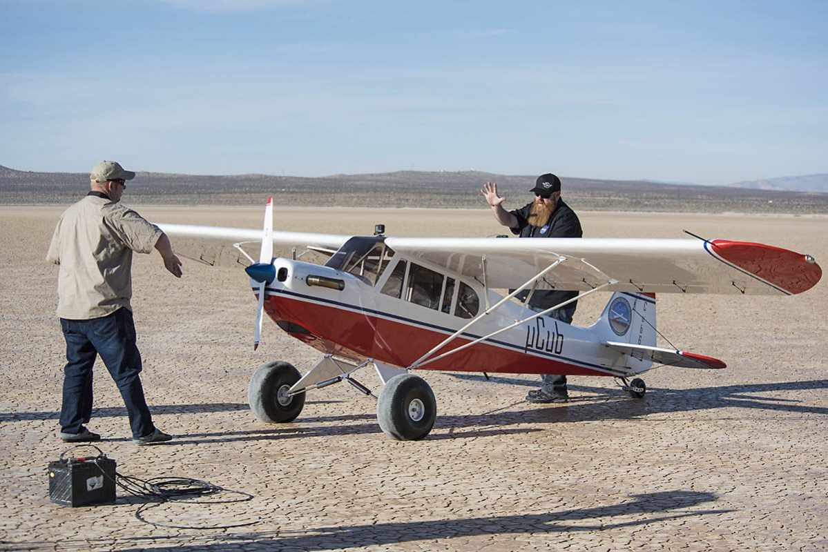 NASA Armstrong Flight Research Center rolls out miniature aircraft ...