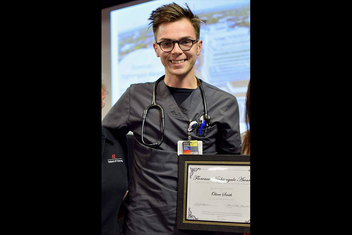 APSU nursing student Oliver Smith wins Vanderbilt’s Florence ...