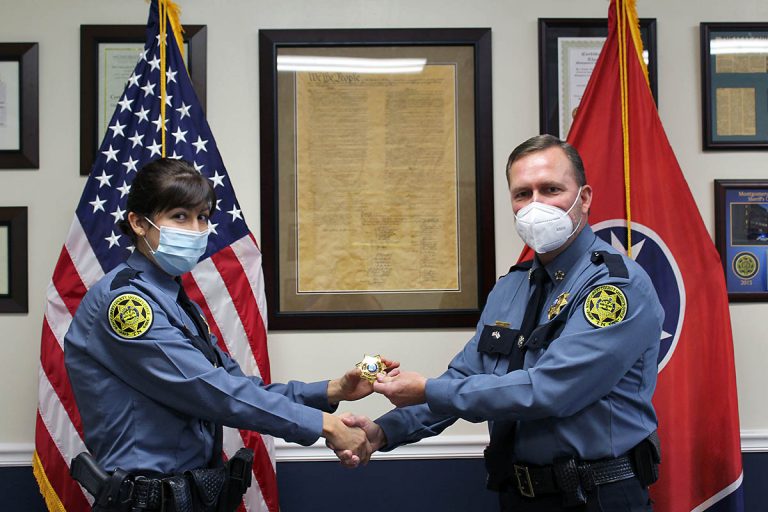 Montgomery County Sheriffs Office Promotes Jayme Mathis Clarksville