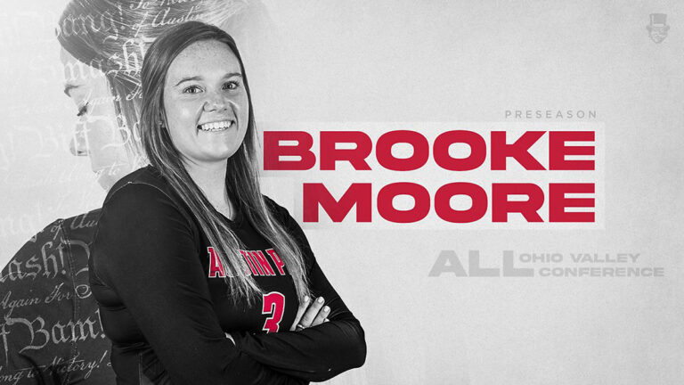 APSU Volleyball picked Third, Brooke Moore named to OVC preseason team ...