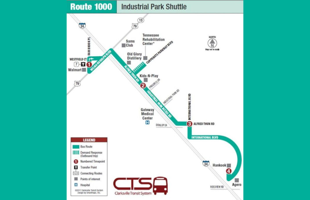 Clarksville Transit System to cancel Route 1000 - Clarksville Online ...