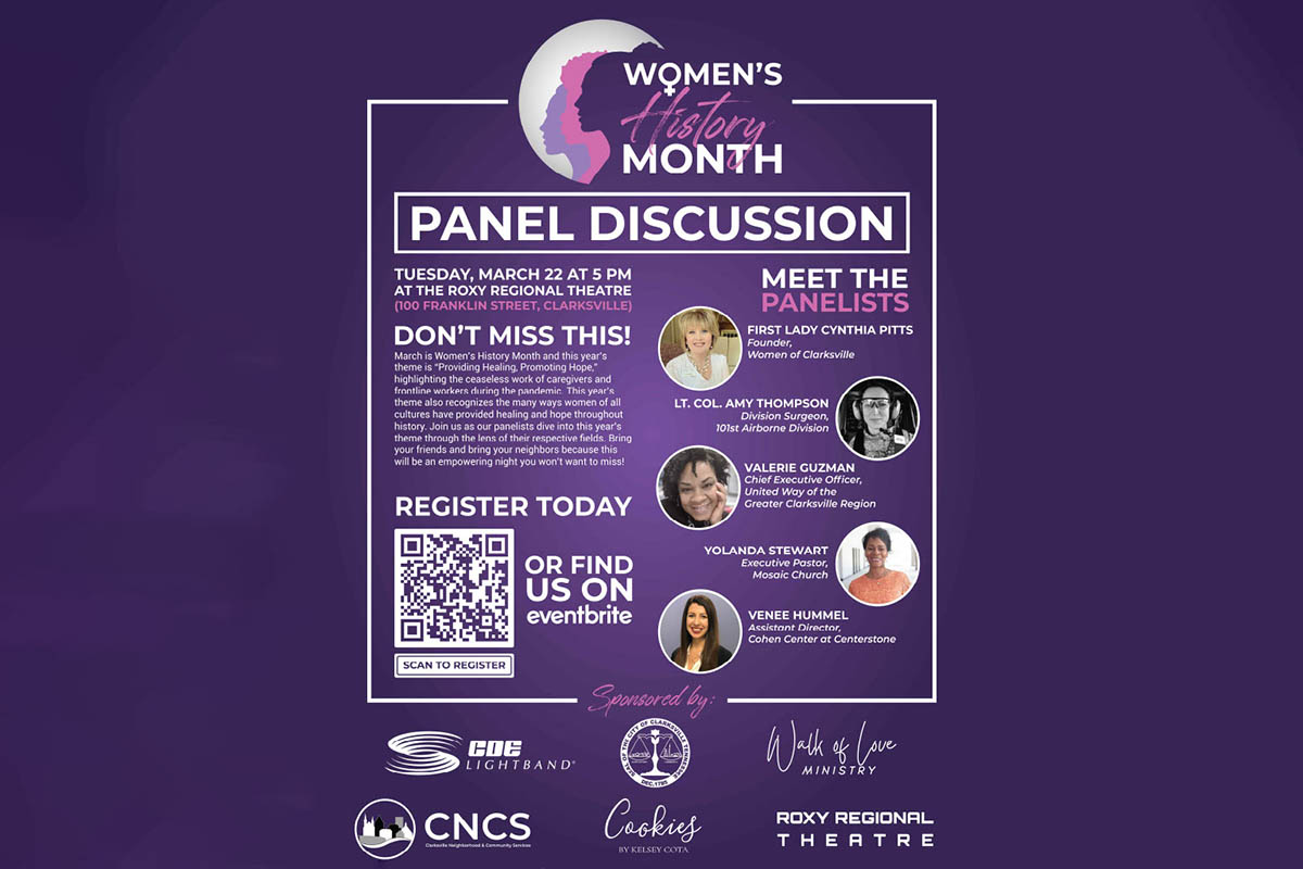 City Of Clarksville To Host Womens History Month Panel At The Roxy