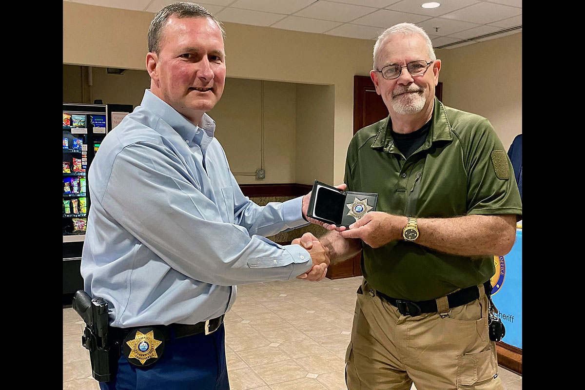 Montgomery County Sheriff's Office holds Retirement Ceremony for Deputy ...