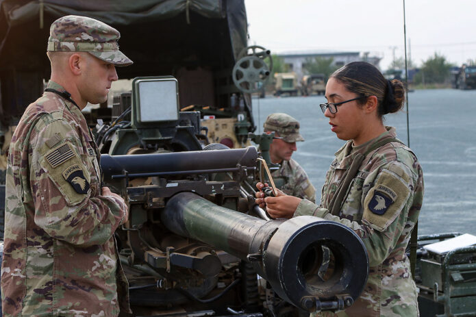 101st Airborne Division's 1st Battalion, 320th Field Artillery Regimen ...
