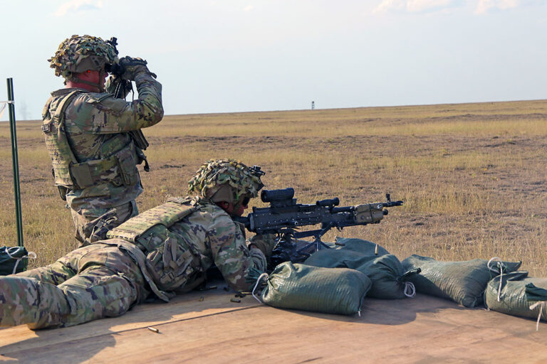 101st Airborne Division Soldiers perform Weapons Density at Smardan ...