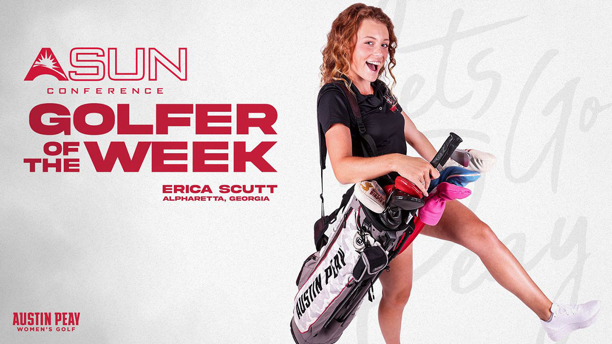 Austin Peay State University's Erica Scutt earns ASUN Golfer of the ...