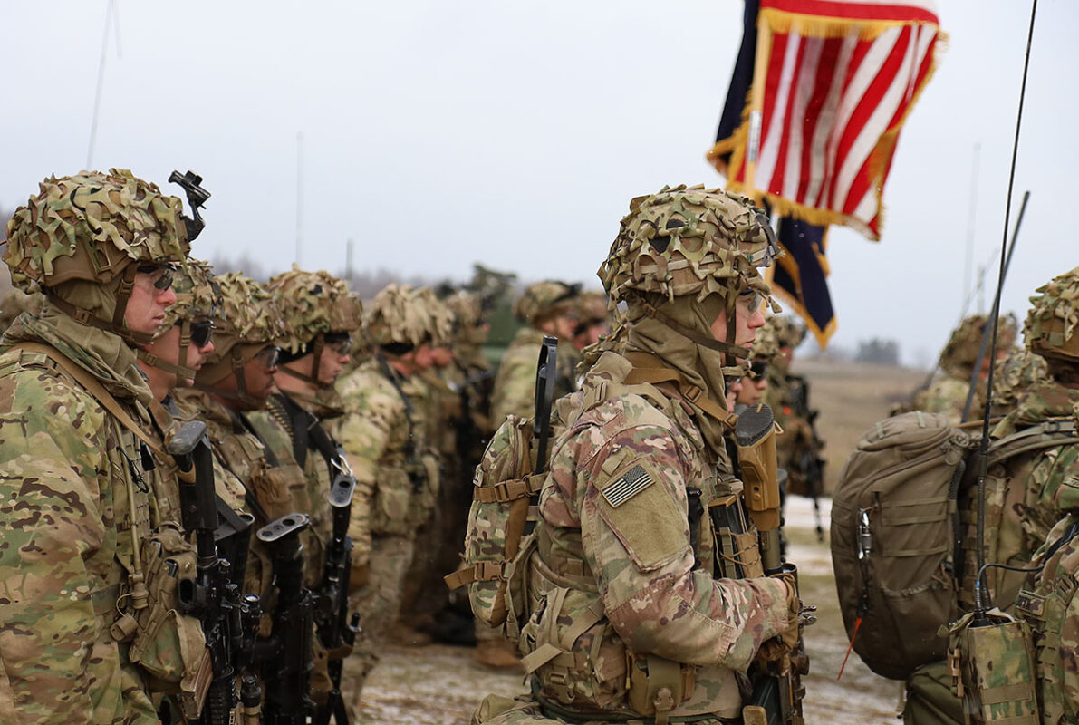 101st Airborne Division's 2nd Brigade Team holds Gander Memorial while forward deployed in ...