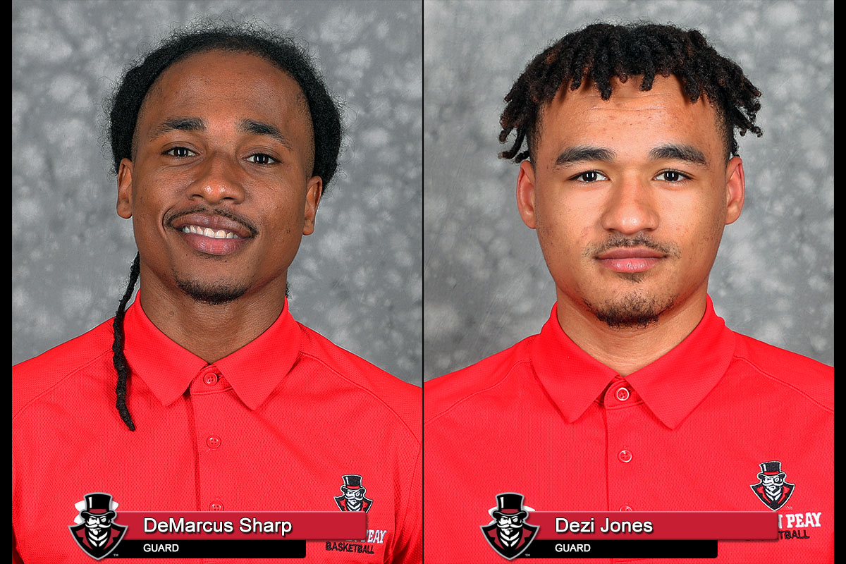 APSU Men's Basketball's DeMarcus Sharp, Dezi Jones Named to ASUN ...